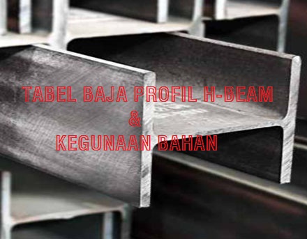 Tabel Baja Profil H Beam, Apa Beda dengan WF? - Jasa Arsitektur dan ...